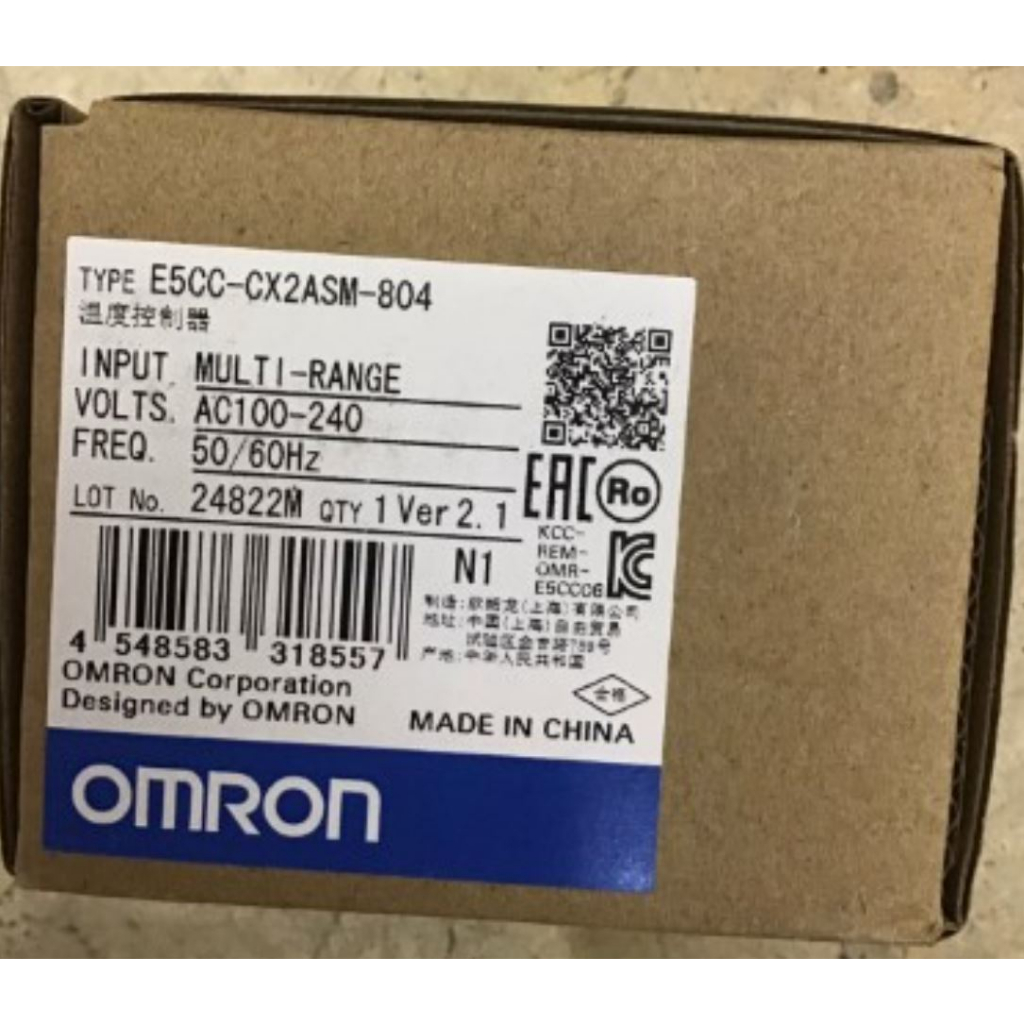 OMRON E5CC-CX2ASM-804 OMI Temperature Controller | Shopee Malaysia