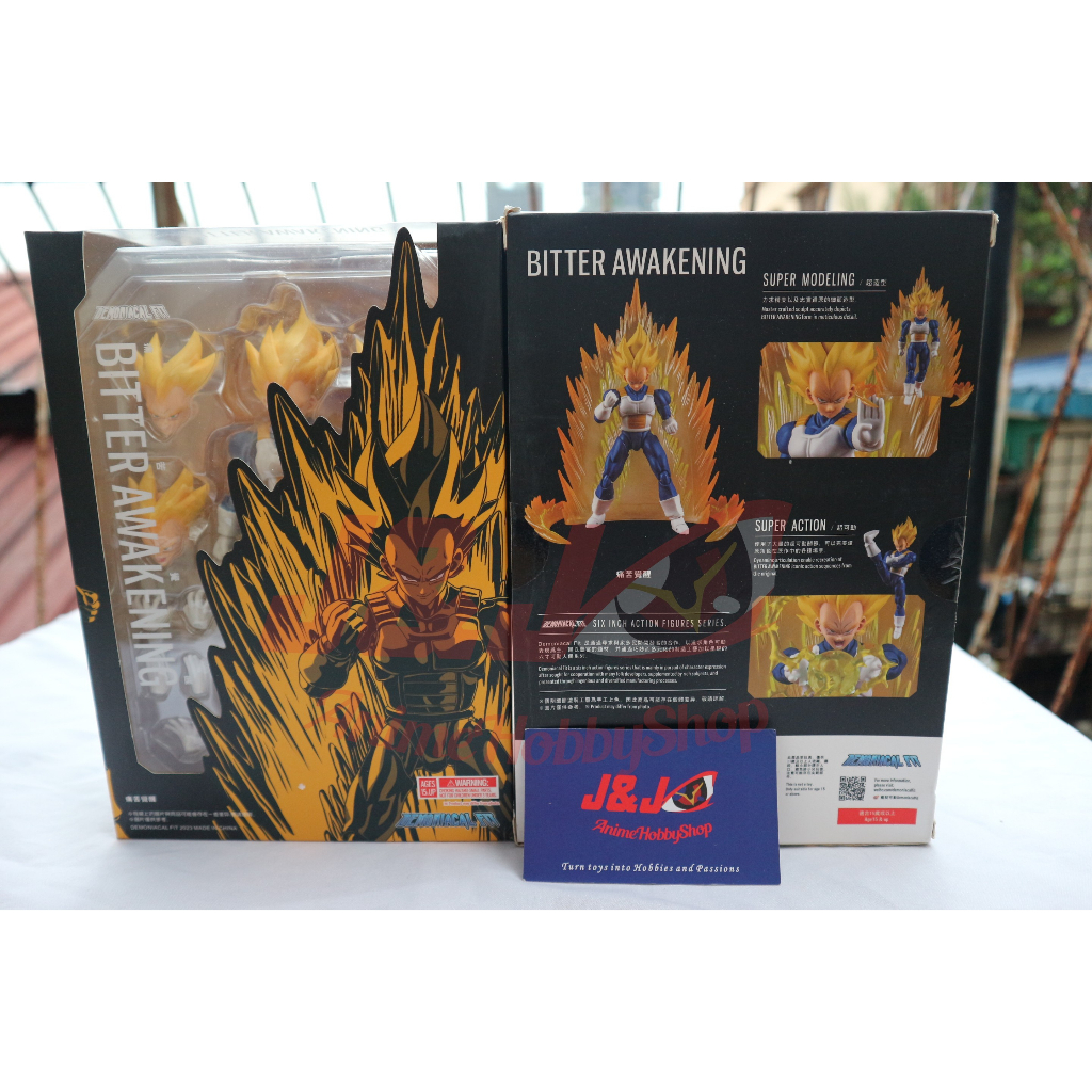 Demoniacal Fit Bitter Awakening SS Vegeta 1/12 | Shopee Malaysia