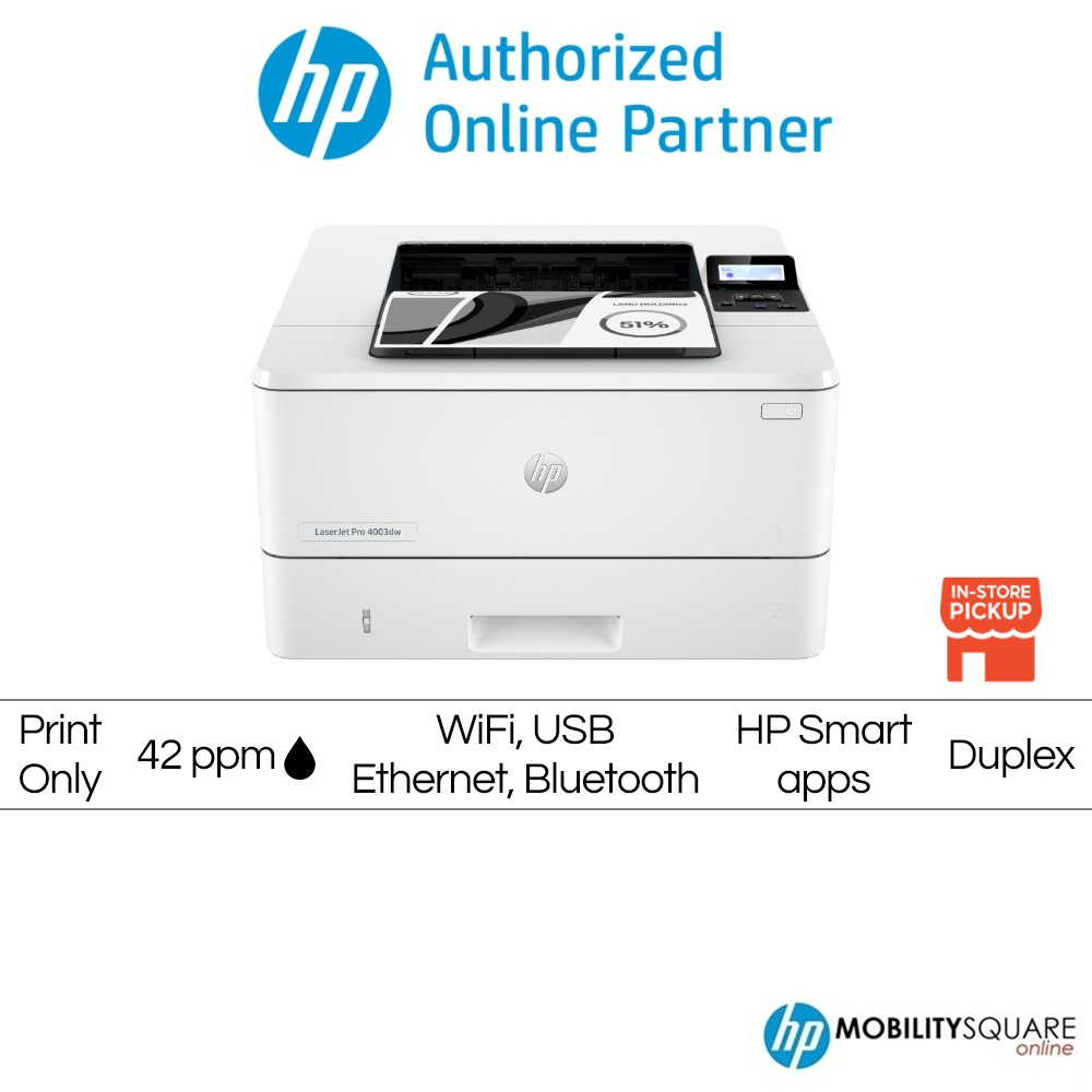 HP LaserJet Pro 4003dw Printer (2Z610A) | Shopee Malaysia