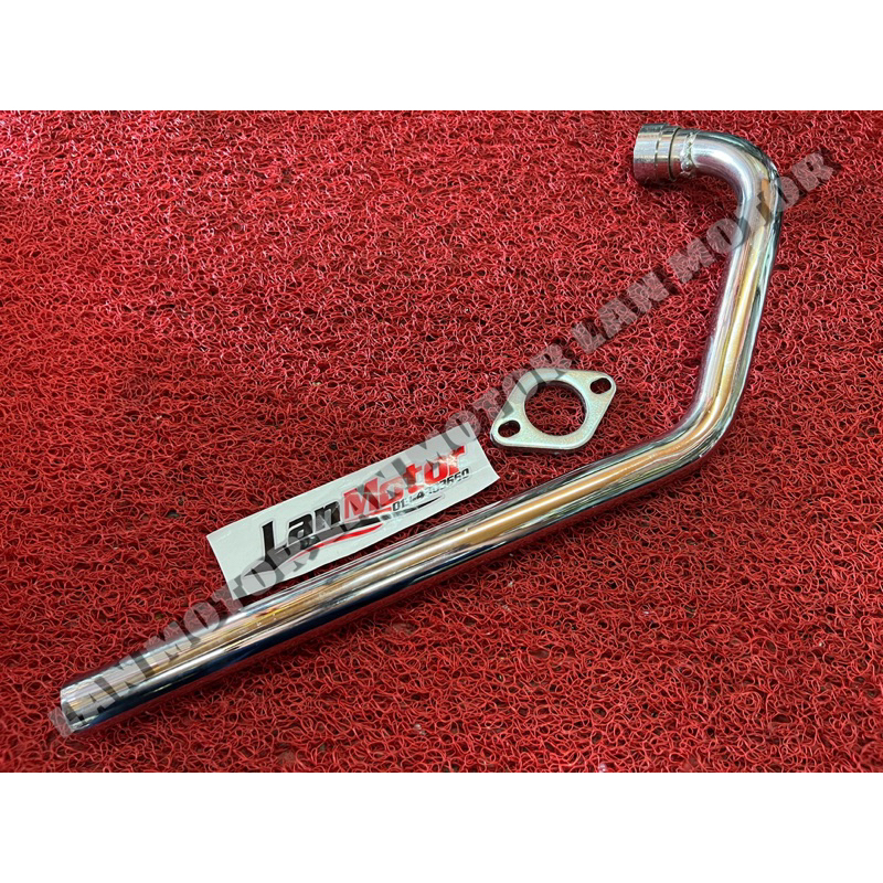 RACING MANIFOLD MANIFUL CHROME STEEL LC135 NO HAND CLUTCH | Shopee Malaysia