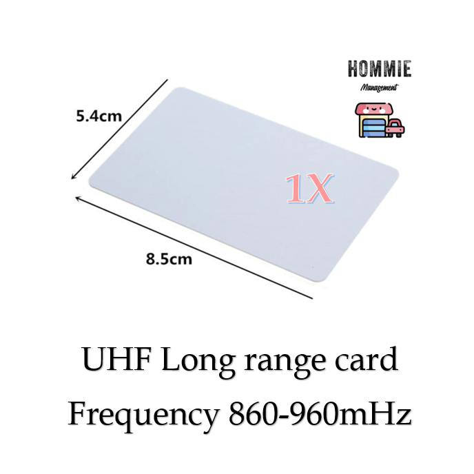 🇲🇾Ready Stock🇲🇾 Ultra High Frequency UHF RFID Card Long Range Card ...