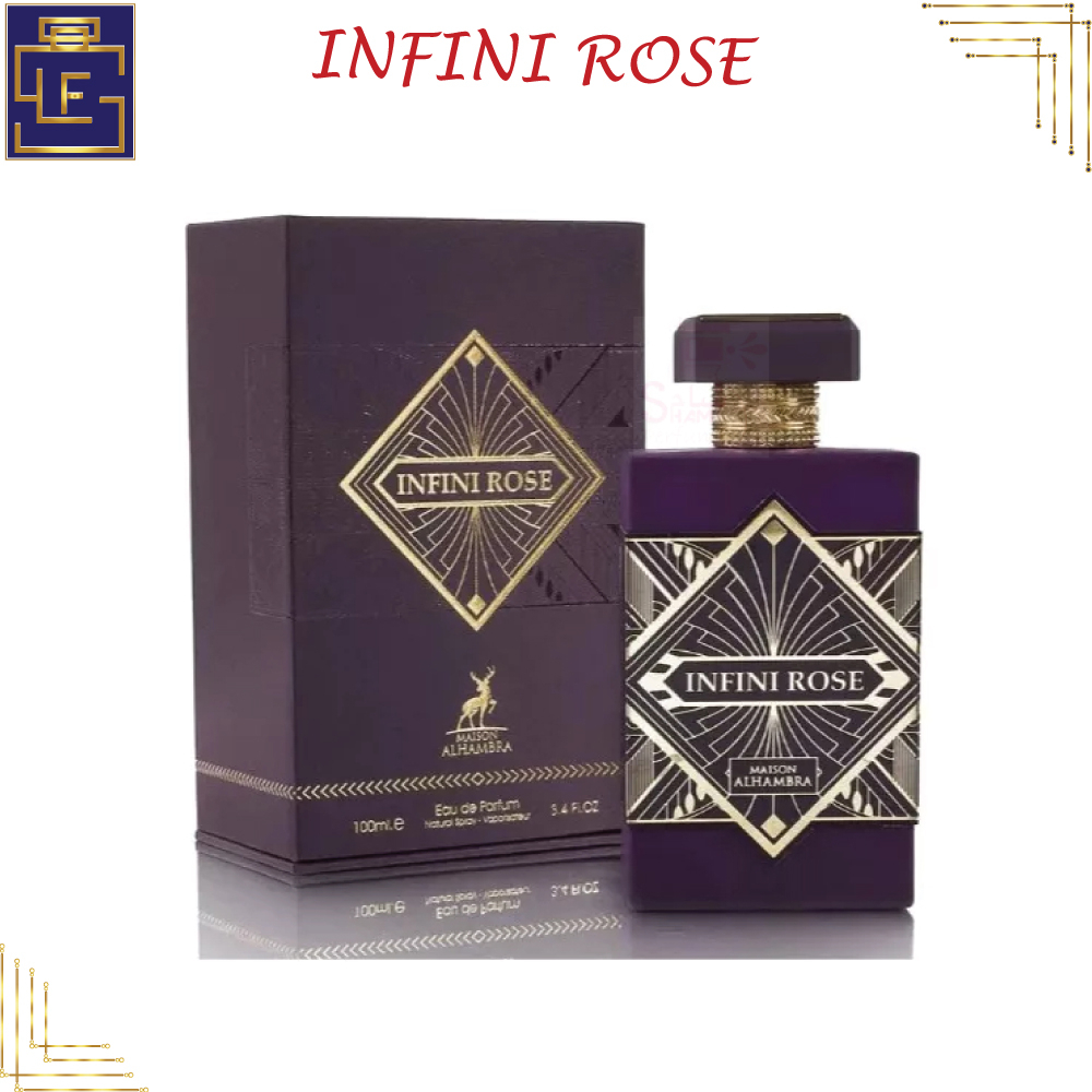 MAISON ALHAMBRA INFINI ROSE PERFUME FOR MEN AND WOMEN 100 ML EDP ...