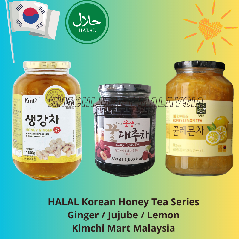 Hansung KMT Korean Honey Lemon Citron Ginger Jujube Tea (HALAL) | Shopee Malaysia