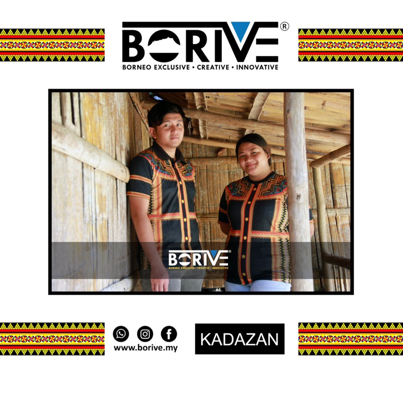 [𝐁𝐎𝐑𝐈𝐕𝐄] T-shirt KDMR Premium Edition (Kadazan Penampang) Jersey Corak ...