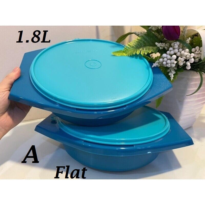 Tupperware Joy Jolly Keeper Round Server serving 1.8L | Shopee Malaysia