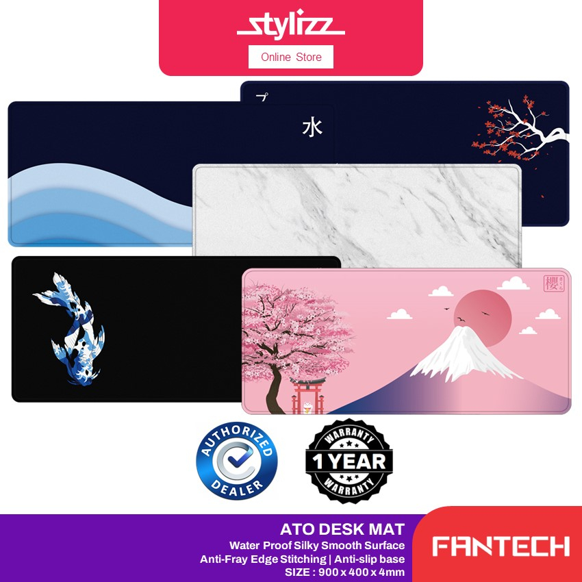 FANTECH ATO JAPANESE DESKMAT (MP905) MOUSEPAD - WATERPROOF, ANTI-SLIP ...