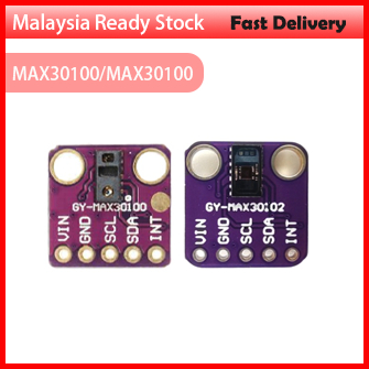 MAX30100 and MAX30102 Oxygen Sensor Module Heart Rate Pulse Heart Rate ...