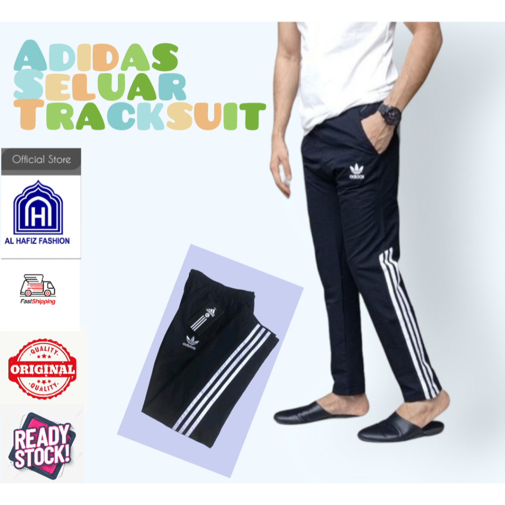 Seluar Tracksuit al hafiz (Ready Stock) | Shopee Malaysia