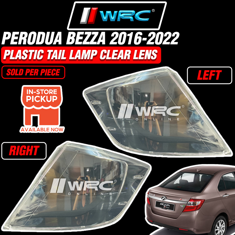 Perodua Bezza 2016 - 2025 Plastic Tail Lamp Clear / Smoke Lens | Shopee ...