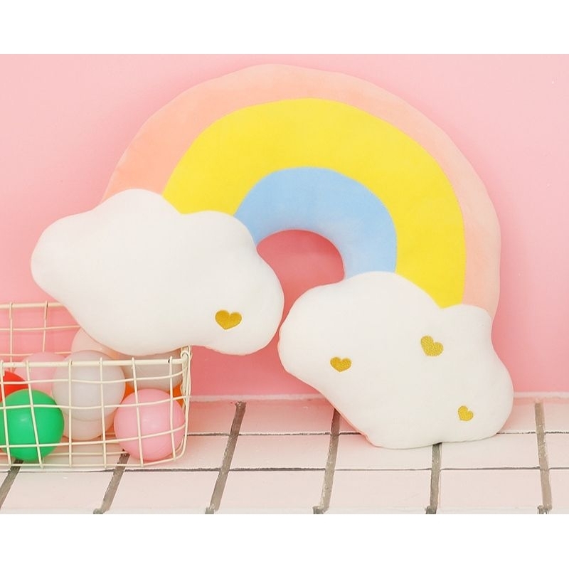 pola soft toy pelangi satu set 3 keping(kertas keras berkualiti ...