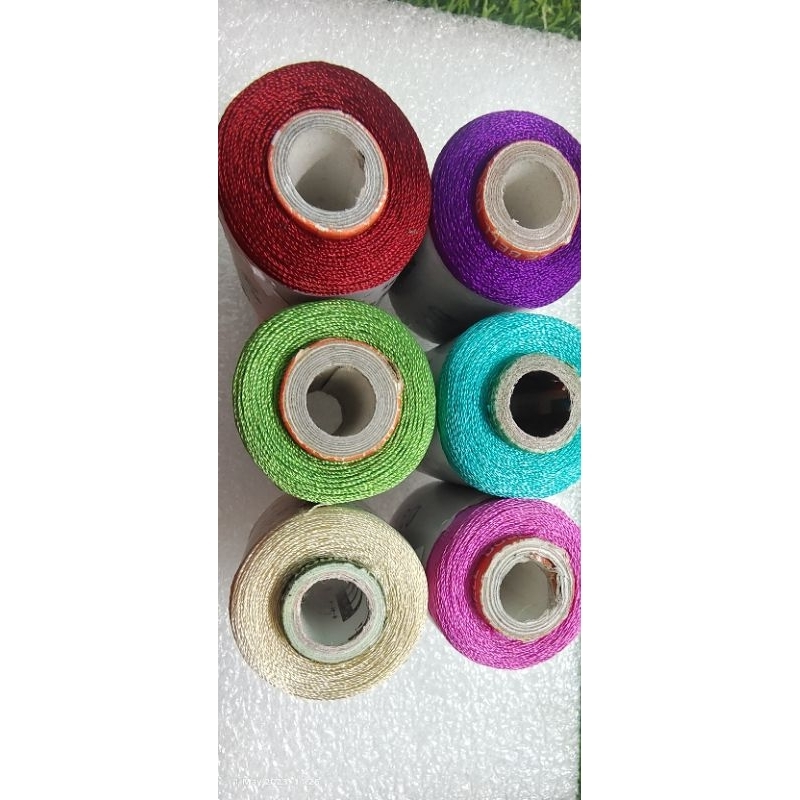 aari work double bell silk threads #6spools (SET G) | Shopee Malaysia