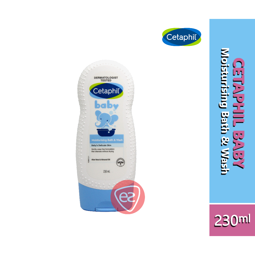 Cetaphil Baby Moisturising Bath & Wash ( 230ml / 400ml ) | Shopee Malaysia
