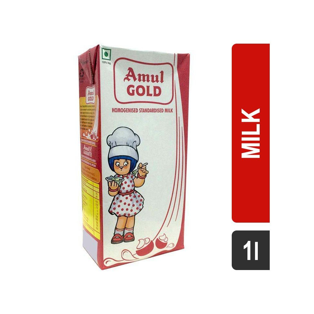 Amul Gold Homogenised Standardised Milk 1 Liter | Shopee Malaysia