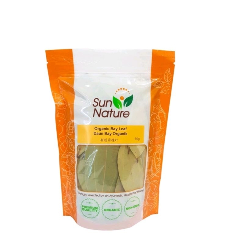 Sun Nature Organic Bay Leaf 50g | Shopee Malaysia
