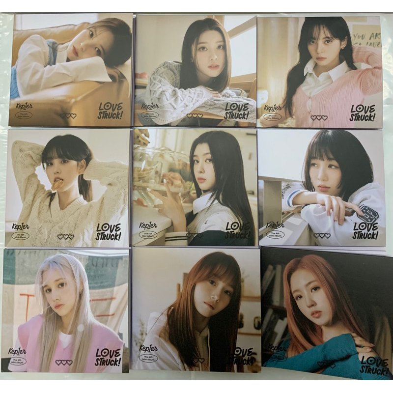 [Read Desc] Unsealed Kep1er LOVESTRUCK! 4th Mini Album Photobook Digipack Version | Shopee Malaysia