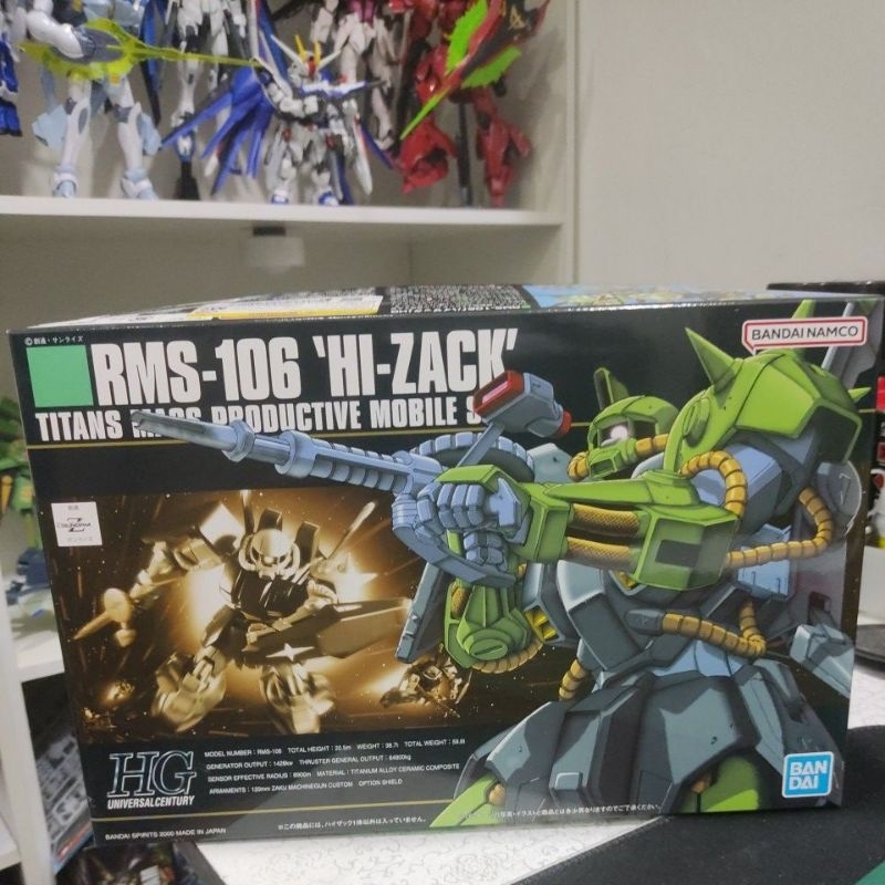 HG HI-ZACK HGUC-012 ORIGINAL BANDAI | Shopee Malaysia