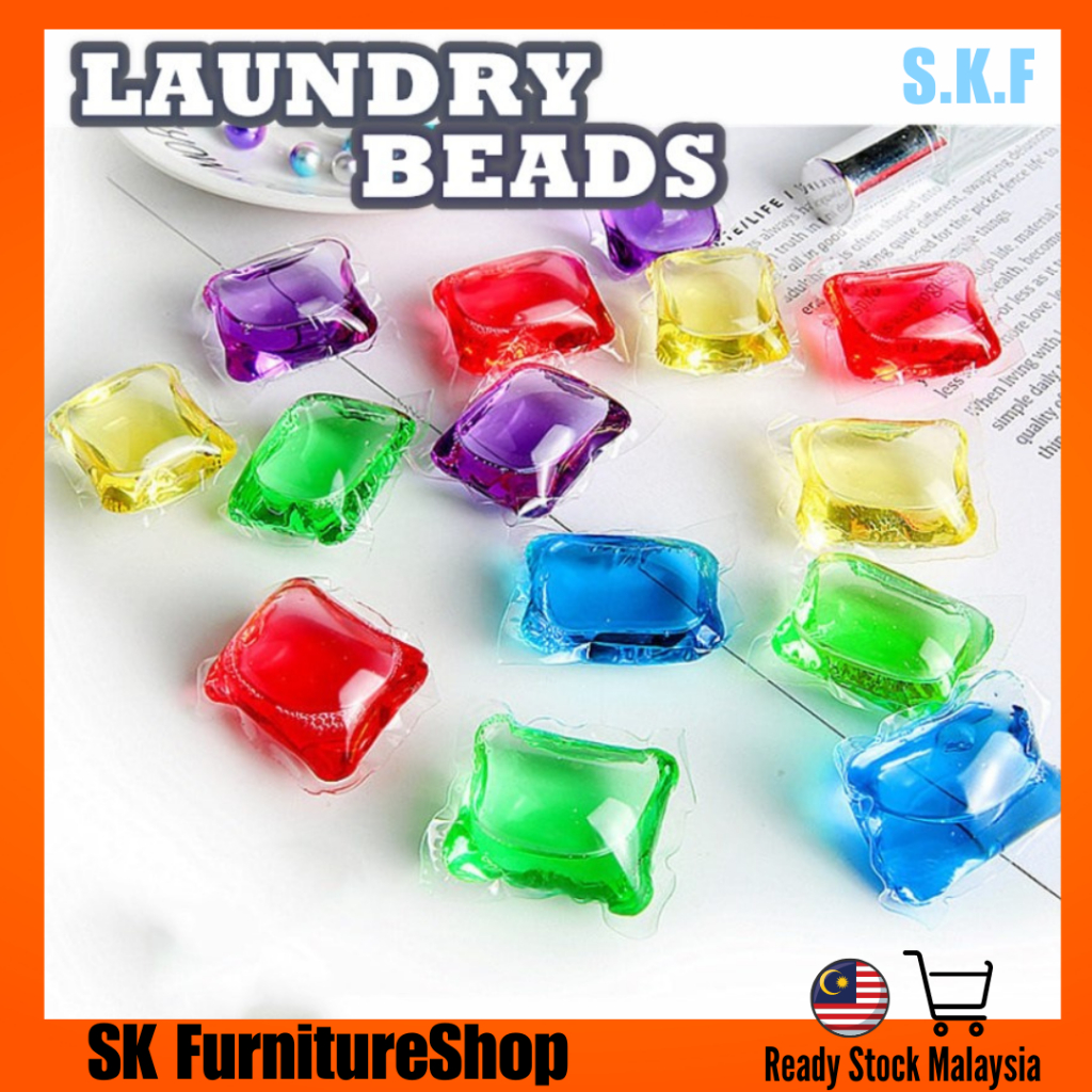 S.K.F 10/50Pcs Detergent Beads Detergent Cube Laundry Condensation ...