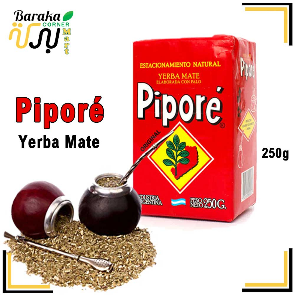 Pipore Yerba Mate Original Argentina 250g | Kharta Mate | Mate Straw ...