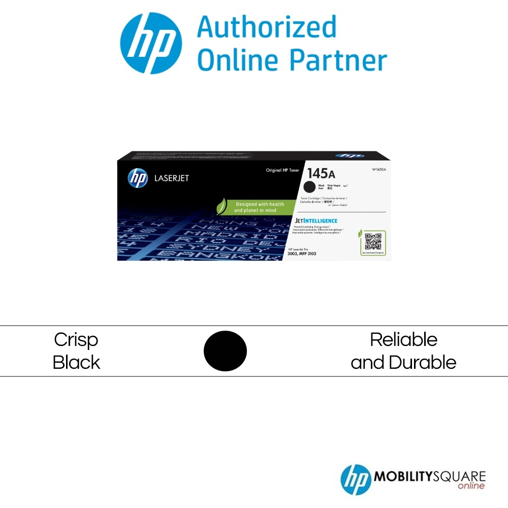 HP 145A Black Original LaserJet Toner Cartridge W1450A | Shopee Malaysia