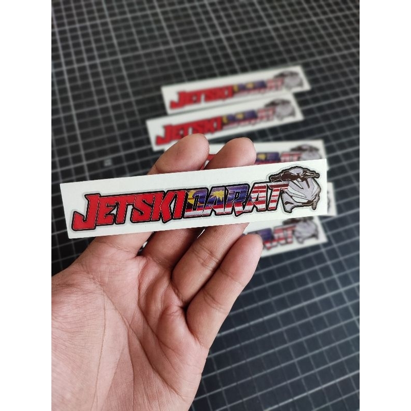 Jetski Darat Sticker Pantul Cahaya | Shopee Malaysia
