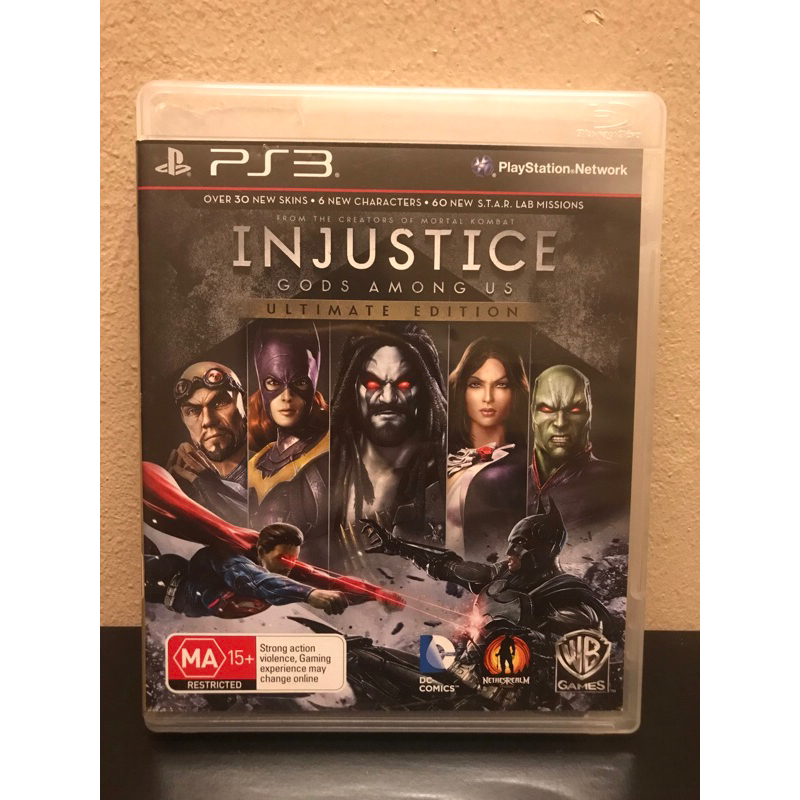 PS3 Injustice Gods Among Us Ultimate Edition | Shopee Malaysia