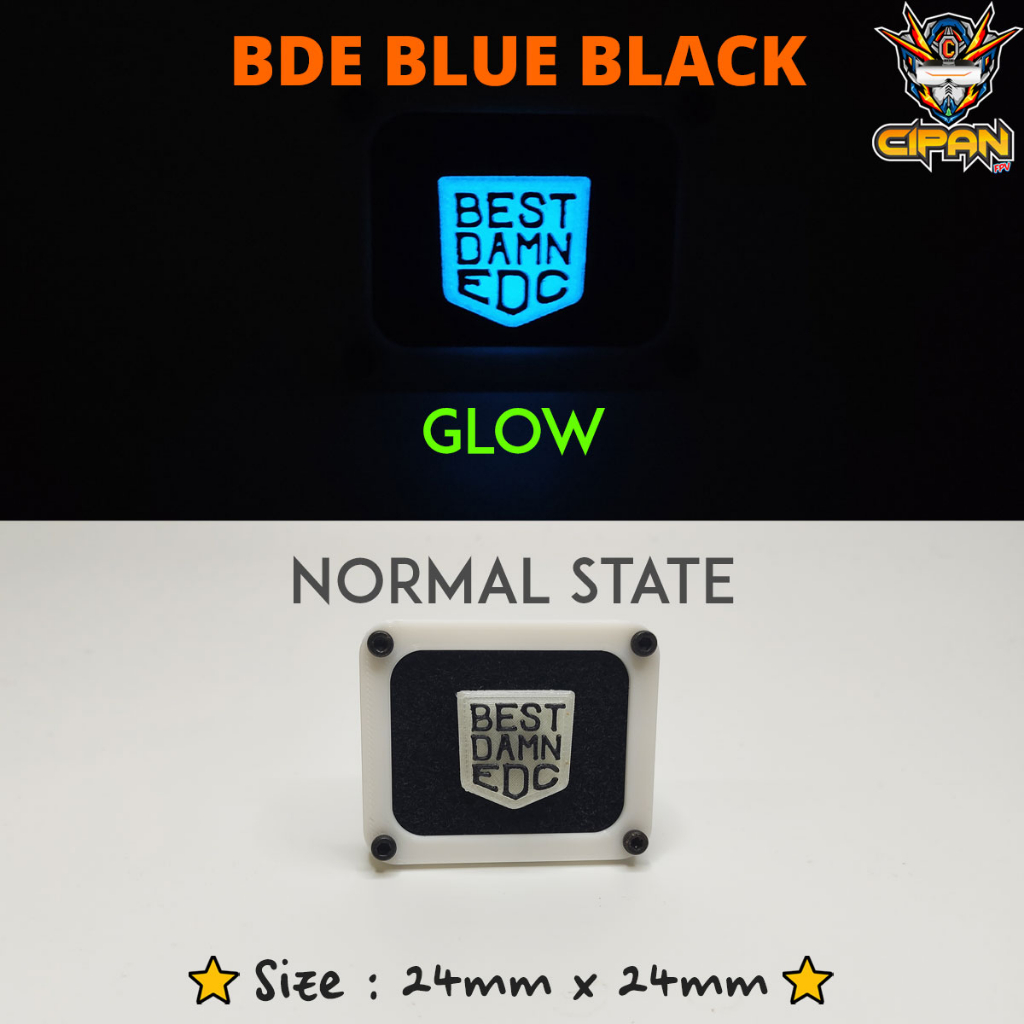 Glow In The Dark (GITD) EDC Morale Patch Ranger Eye Patches Velcro ...