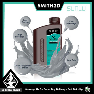SUNLU 1KG Nylon-Like PA Like Resin for LCD DLP SLA Resin UV Sensitive 3D Printer Resin Strong ...