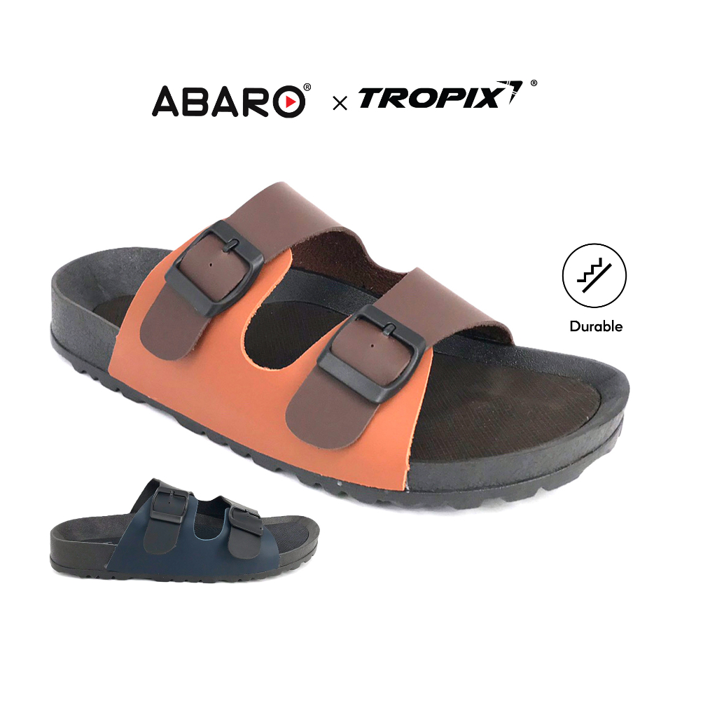 ABARO Men Slippers SLL720AW3 TROPIX Men Sandal/Selipar Lelaki/ Sandal Lelaki/ Kasut Lelaki ...