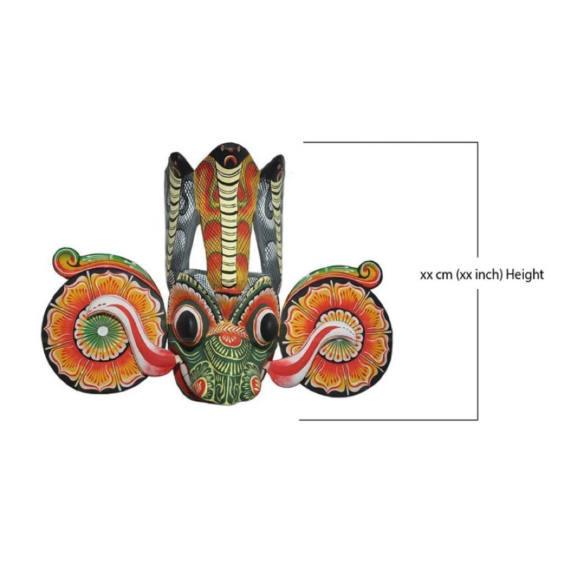 Gara Raksha Mask-Sri Lankan Traditional Mask | Shopee Malaysia