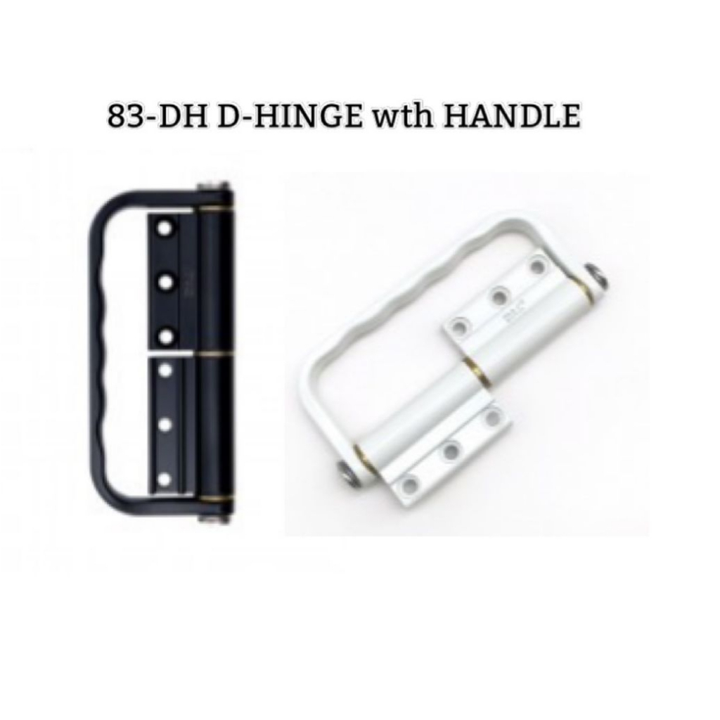 83-DH DAL D-HINGE ALUMINIUM MULTIPOINT FOLDING DOOR WITH HANDLE[BLACK ...
