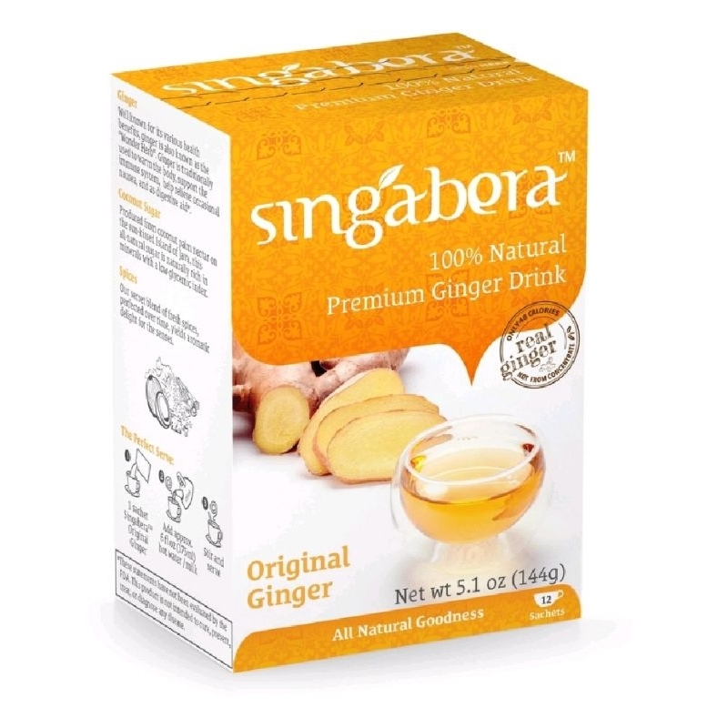 Singabera 100% Natural Premium Original Ginger Drink 12g x 12sachets ...