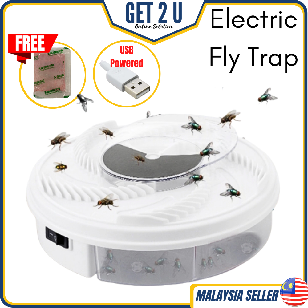 Mesin Perangkap Tangkap Lalat Alternatif Electric Fly Trap Flies ...