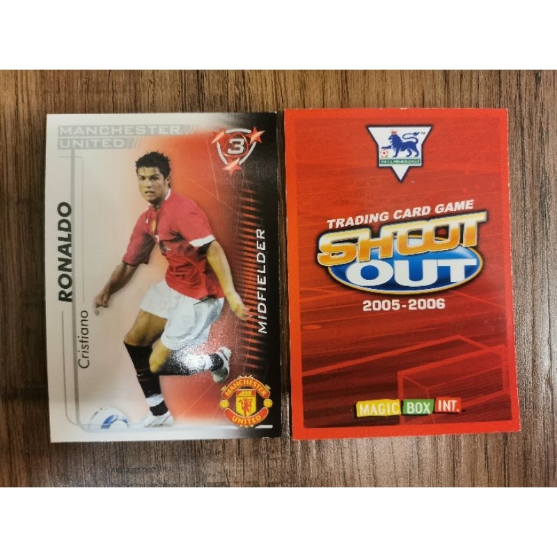 Shoot Out 2005/2006 Cristiano Ronaldo Base Card | Shopee Malaysia