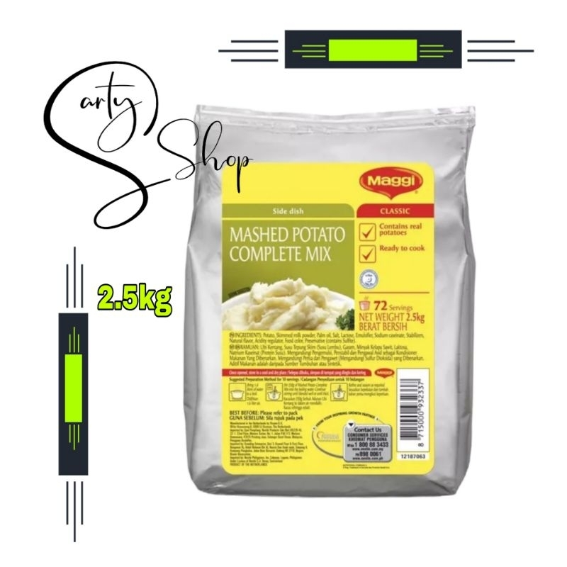 Maggi Pro Mashed Potato Complete Mix 2.5kg | Shopee Malaysia