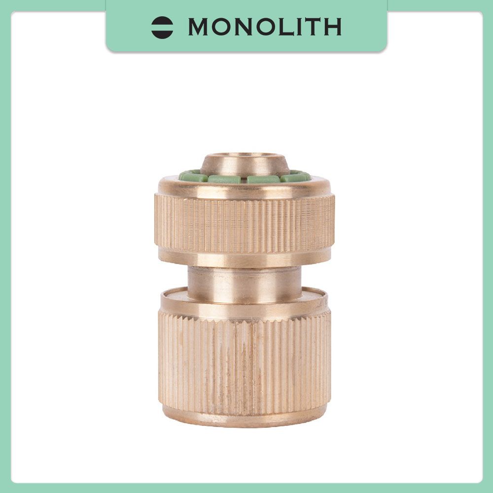Lockflex Brass Coupling ( with Stop L9011 / without Stop L9010 ) Garden ...