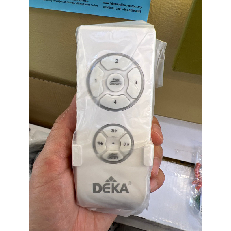 DEKA CEILING FAN RECEIVER WITH REMOTE CONTROL [FOR DIFFERENT MODEL] 100 ...