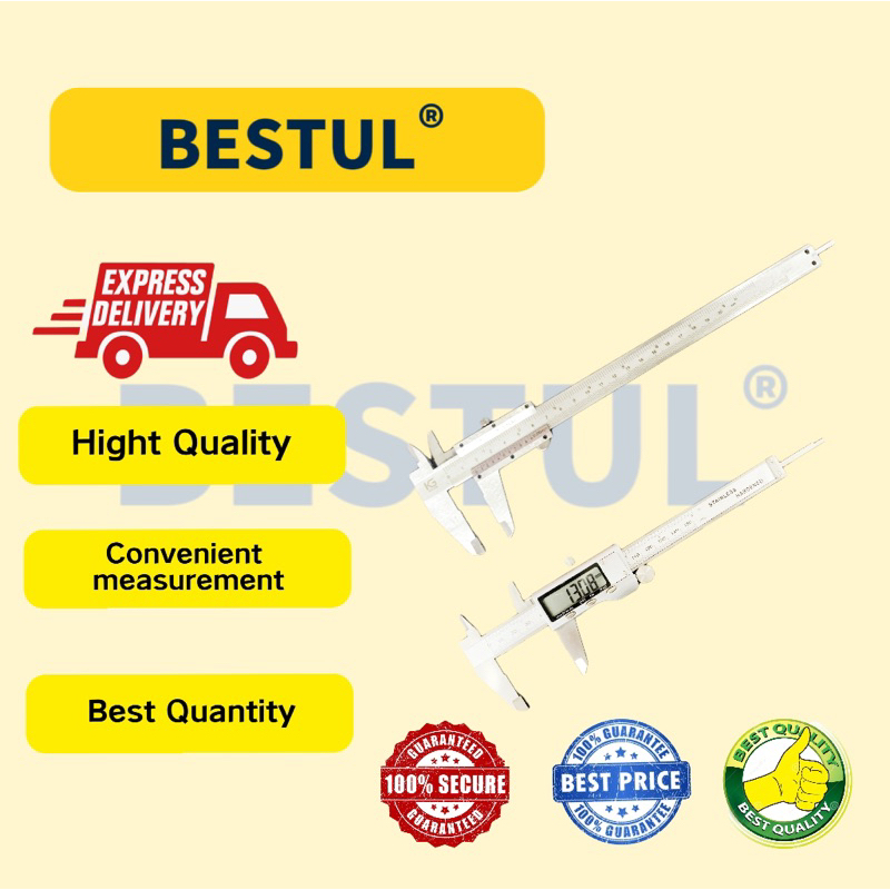 LS GEMILANG BESTUL caliper 40'' 24'' GERMANY VERNIER CALIPER Digital ...