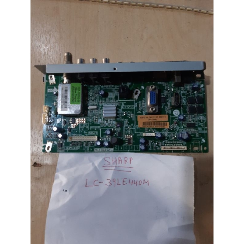 SHARP LED TV LC-39LE440M main board,power board,inverter backlight lvds ...