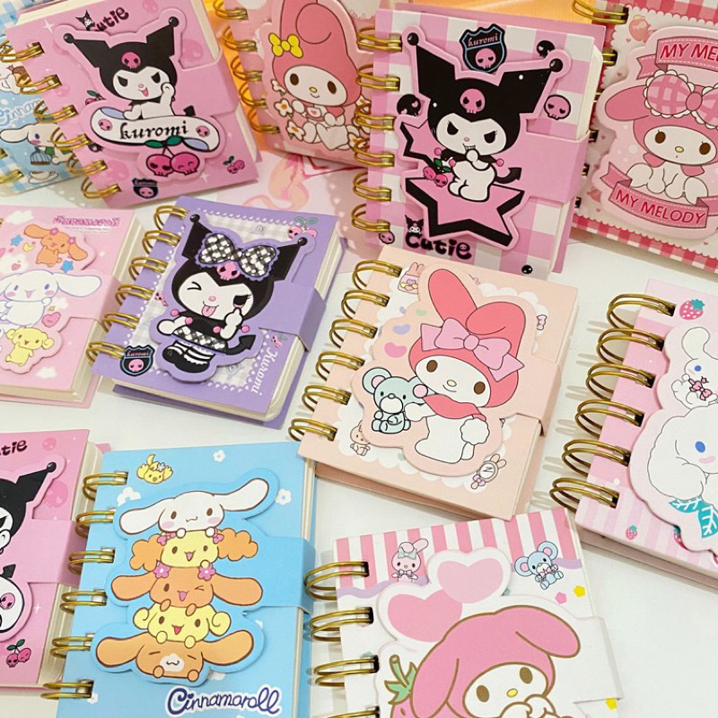 Sanrio Melody Kuromi Cinnamon Cute Cartoon Students Kids Mini Small ...