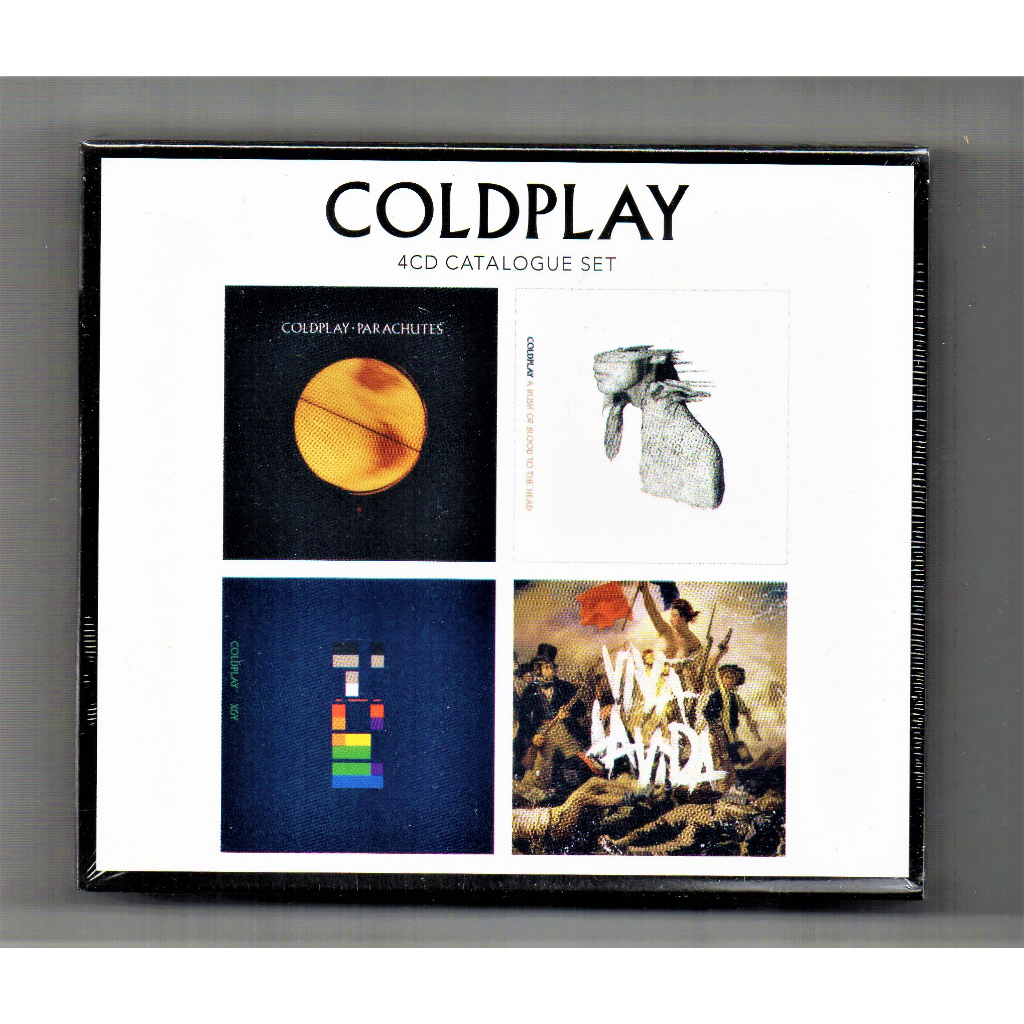 Coldplay - 4 CD Album Catalogue Set ( Imported 4 CD ) | Shopee Malaysia