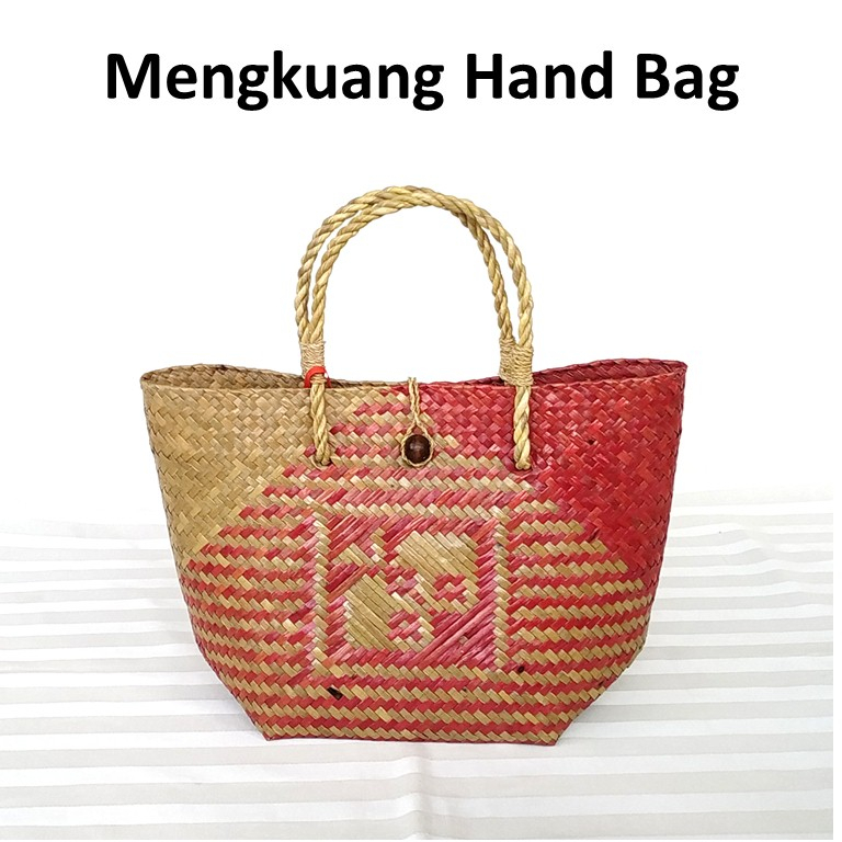 MENGKUANG HAND BAG VARIETY OF COLORS DESIGN/BEG TANGAN ANYAMAN ...