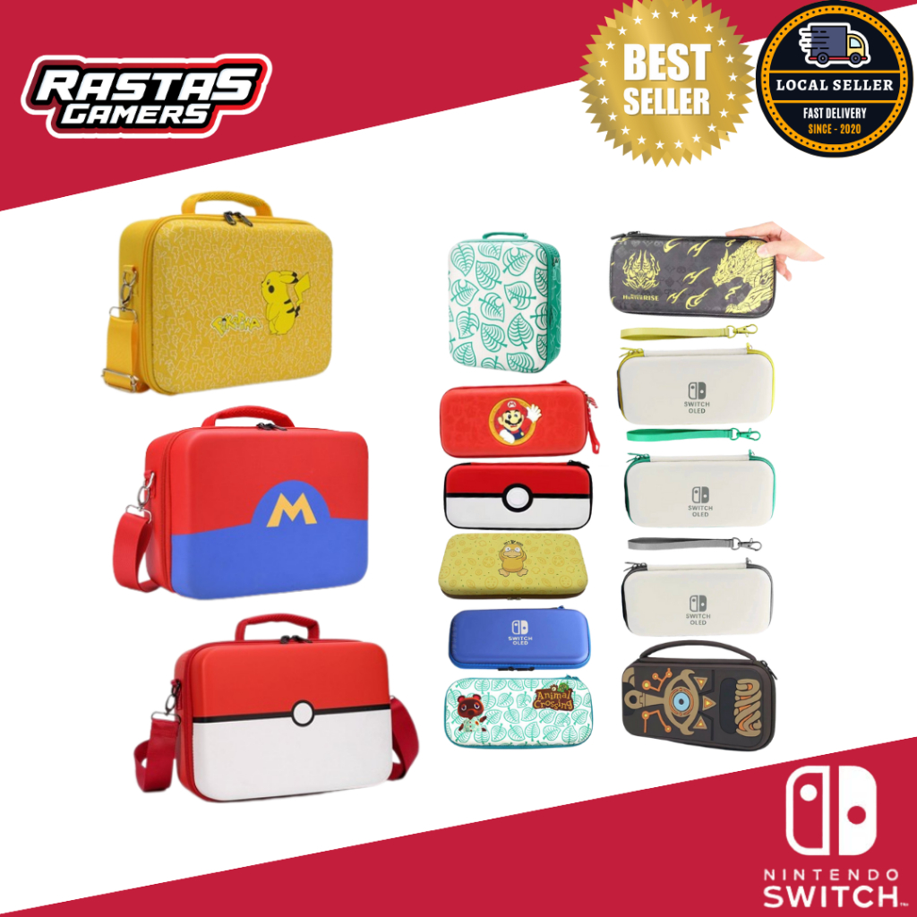 Nintendo Switch Bag Case Casing For Nintendo Switch V1/V2/OLED | Shopee ...