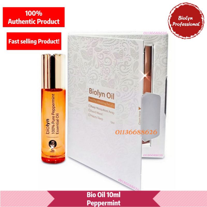 🔥Biolyn Oil 10ml🔥 Pure Peppermint Oil 💯ORIGINAL‼️ | Shopee Malaysia