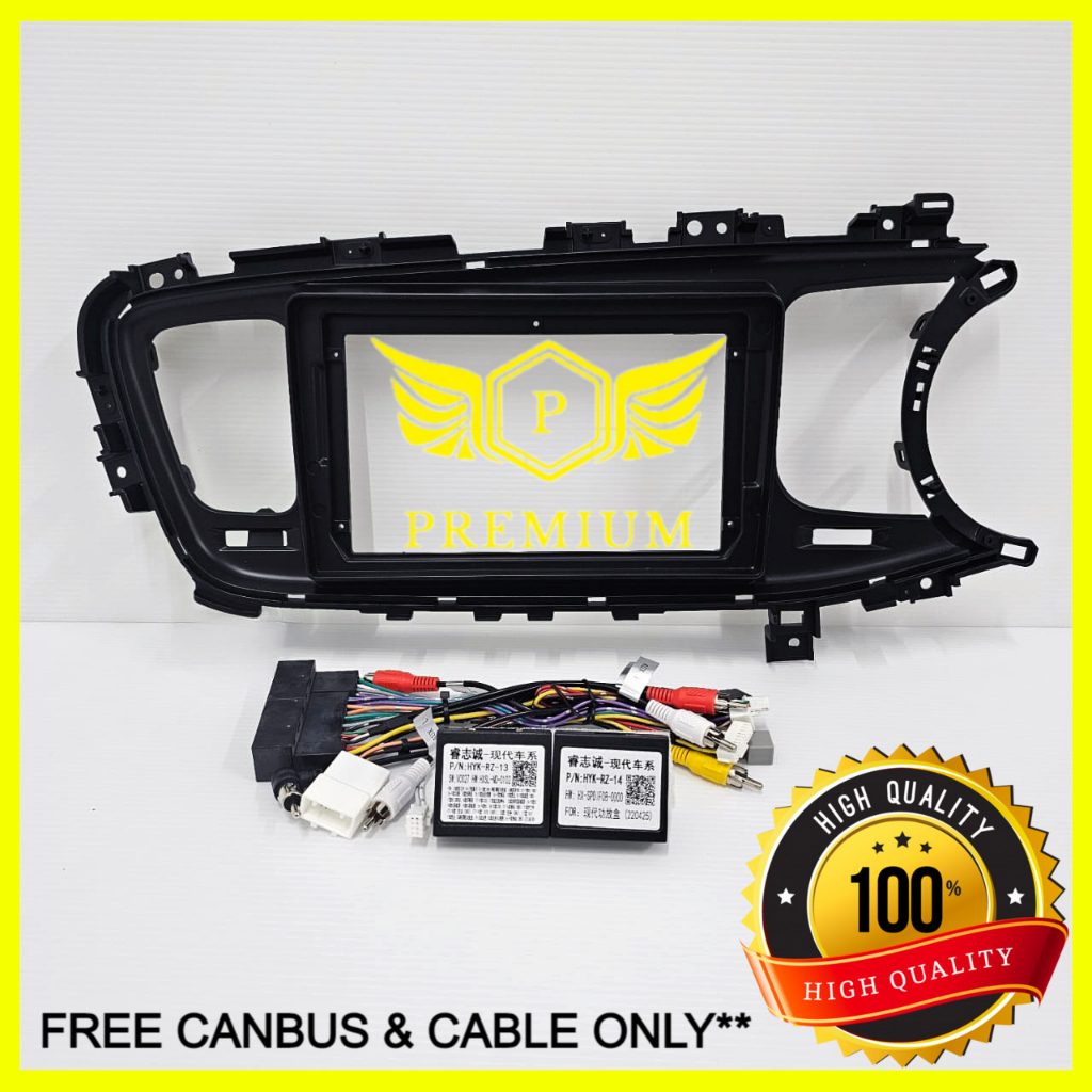 KIA OPTIMA K5 2015-2016 9 INCH ANDROID CASING (FREE CABLE+6PCS SCREWS ...