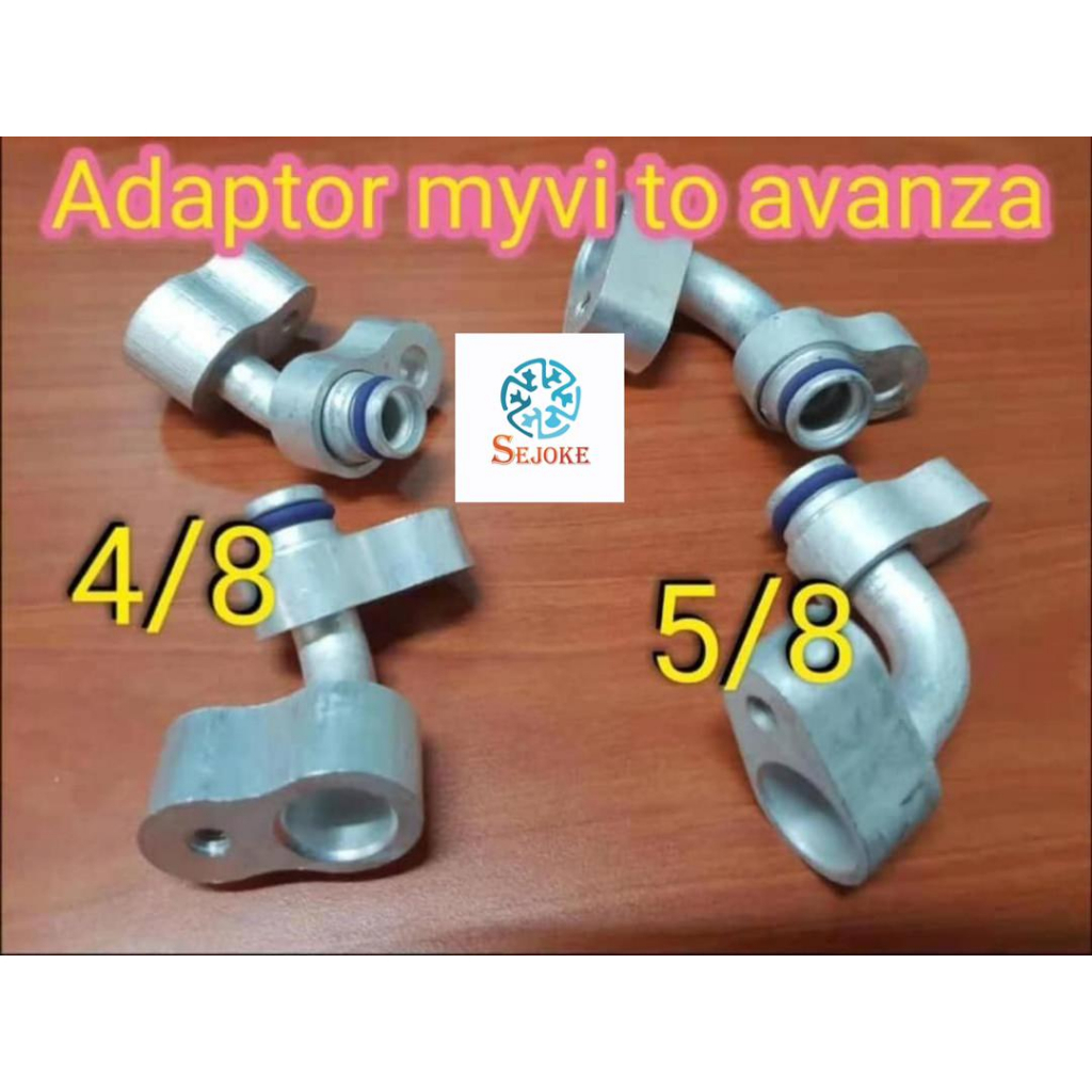 Adaptor Fitting Compressor Perodua Myvi Old Model to Toyota Avanza ...
