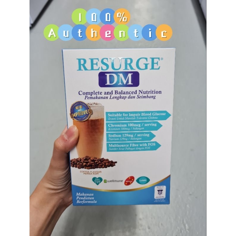 Resurge Dm Coffee Vanilla 424g 🔥 Diabetic milk lutein beta-glucan ...