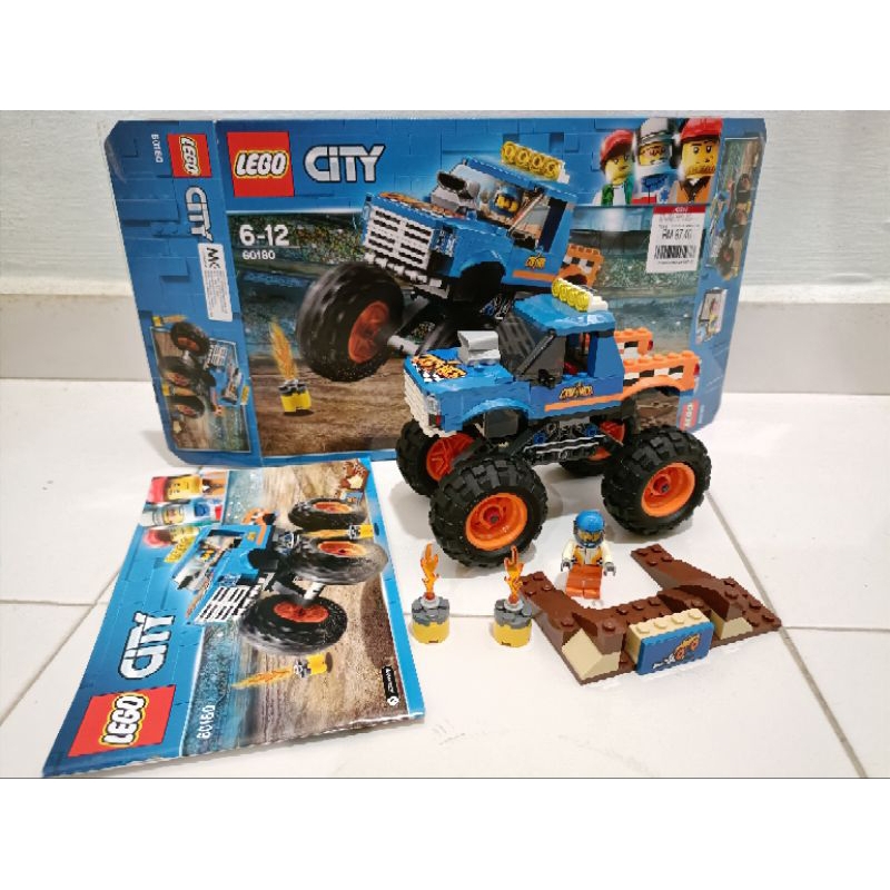 LEGO City 60180 Monster Truck | Shopee Malaysia