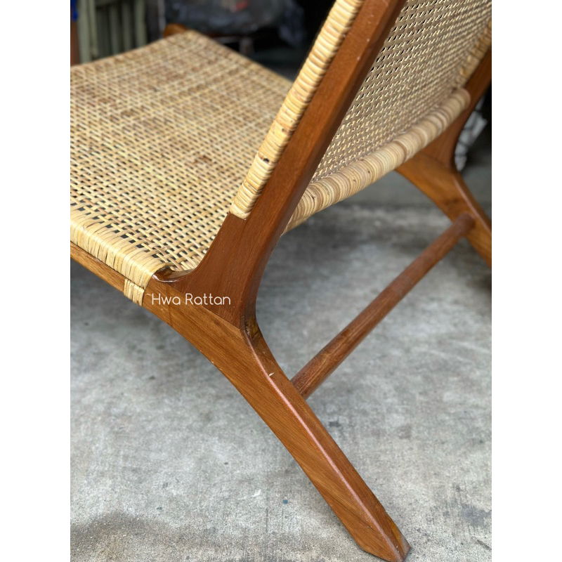 Rattan lounge relax chair designer furniture premium cafe hotel resort ...