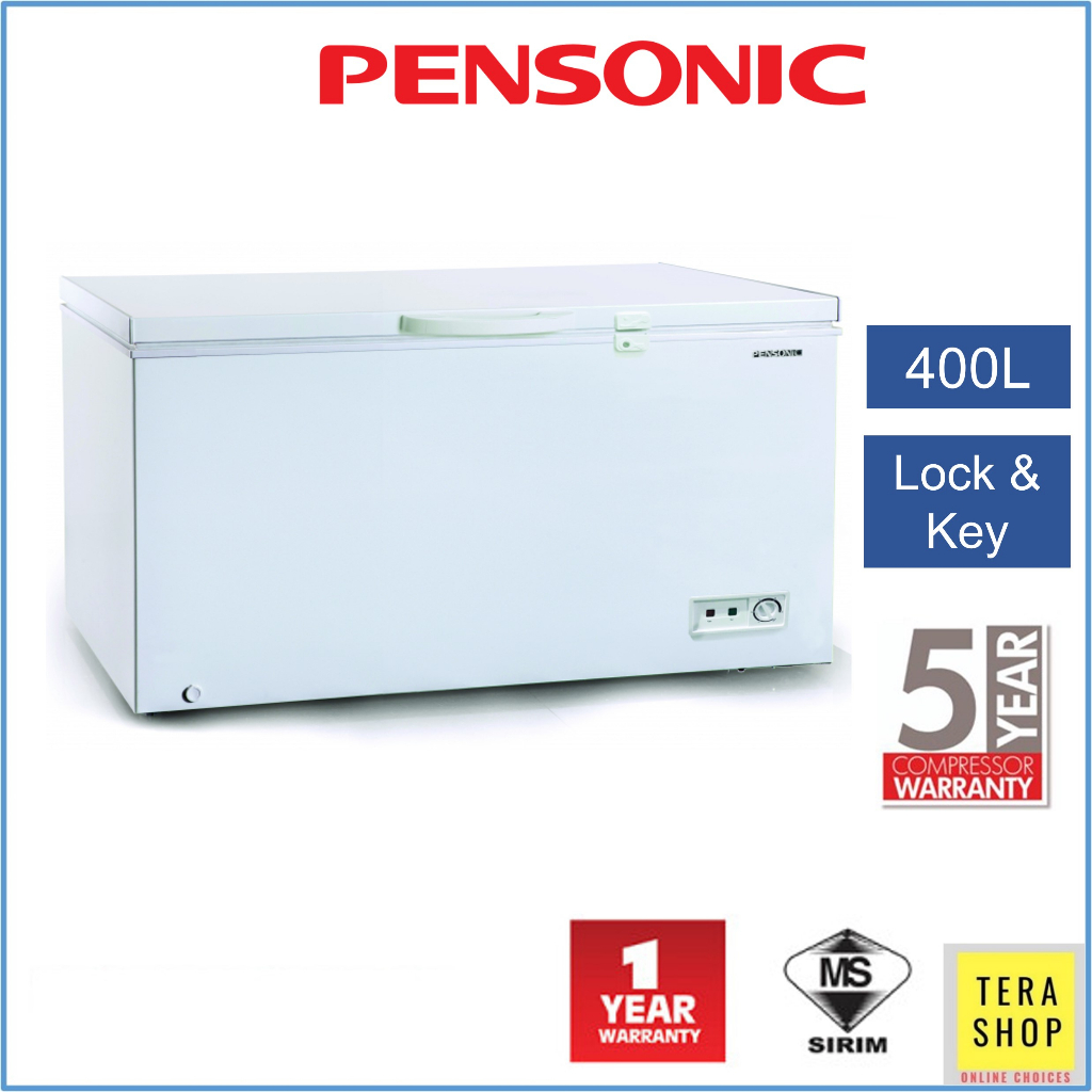 Pensonic PFZ-402 400L Chest Freezer Peti Beku Low Energy Consumption ...