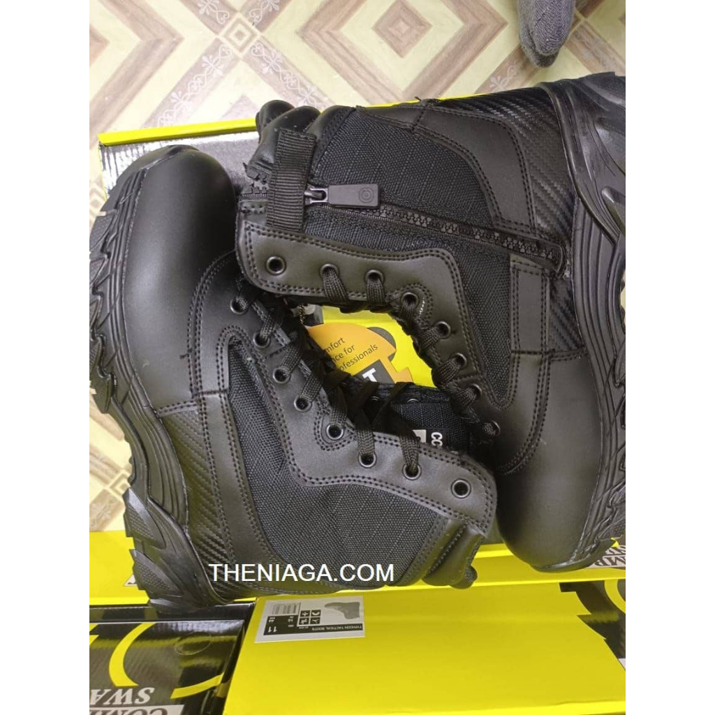 Kasut Operasi COMBAT SWAT Tahan Gelincir Lasak Selesa Tactical Boots ...